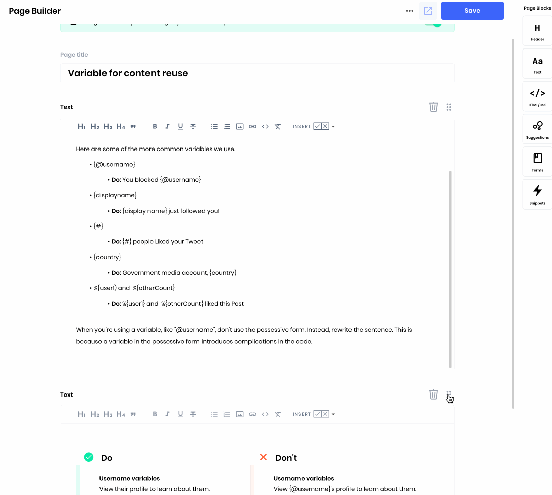 Building A Style Guide Writer Help Center
