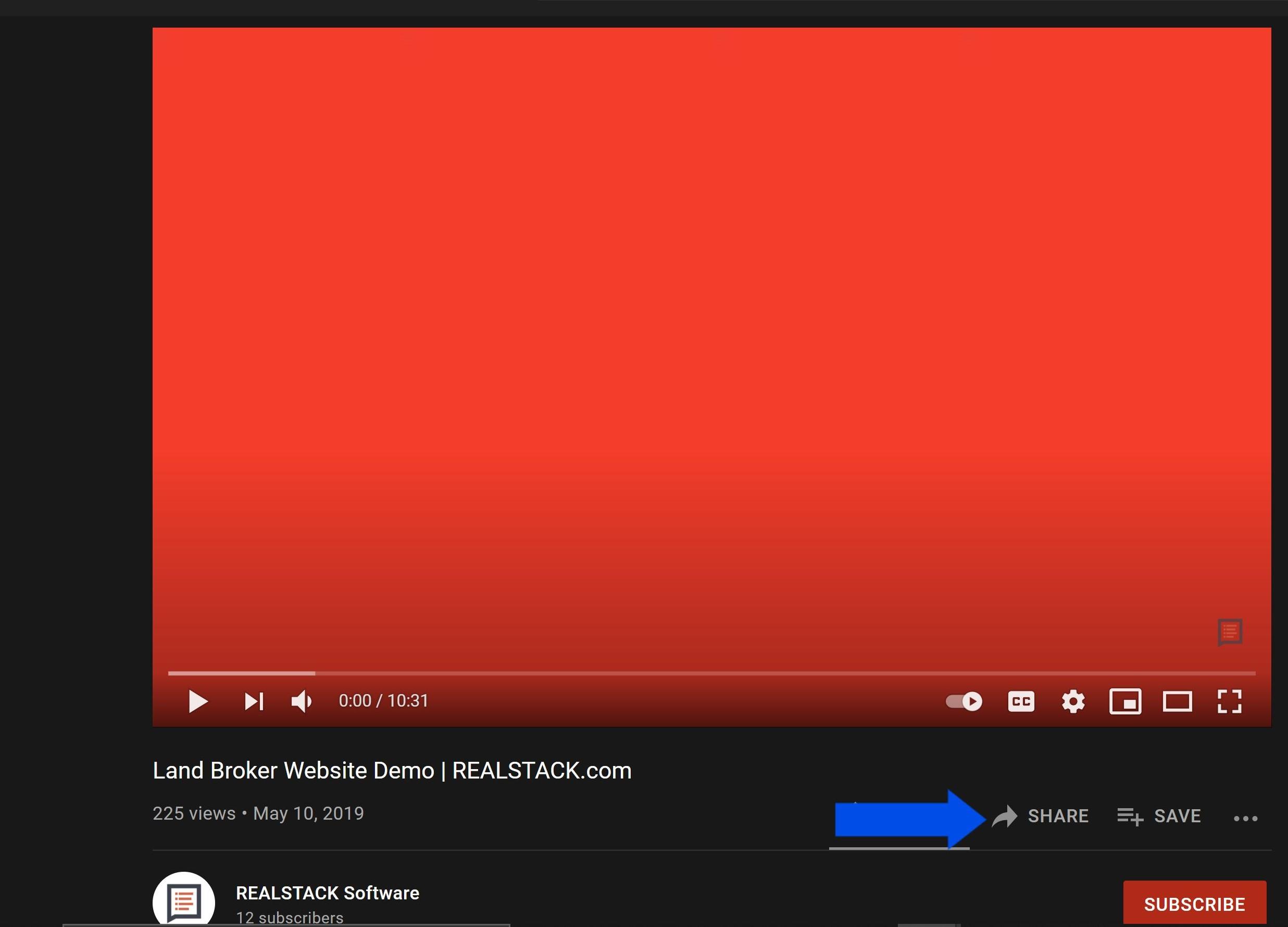 How To Copy The YouTube Or Vimeo Embed Code REALSTACK Help Center How To Copy The YouTube Or Vimeo Embed Code REALSTACK Help Center
