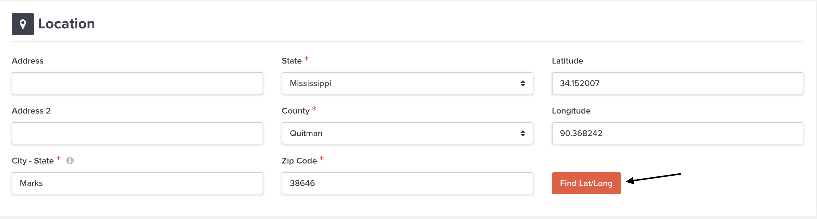 Latitude Longitude Picker - REALSTACK Knowledge Base