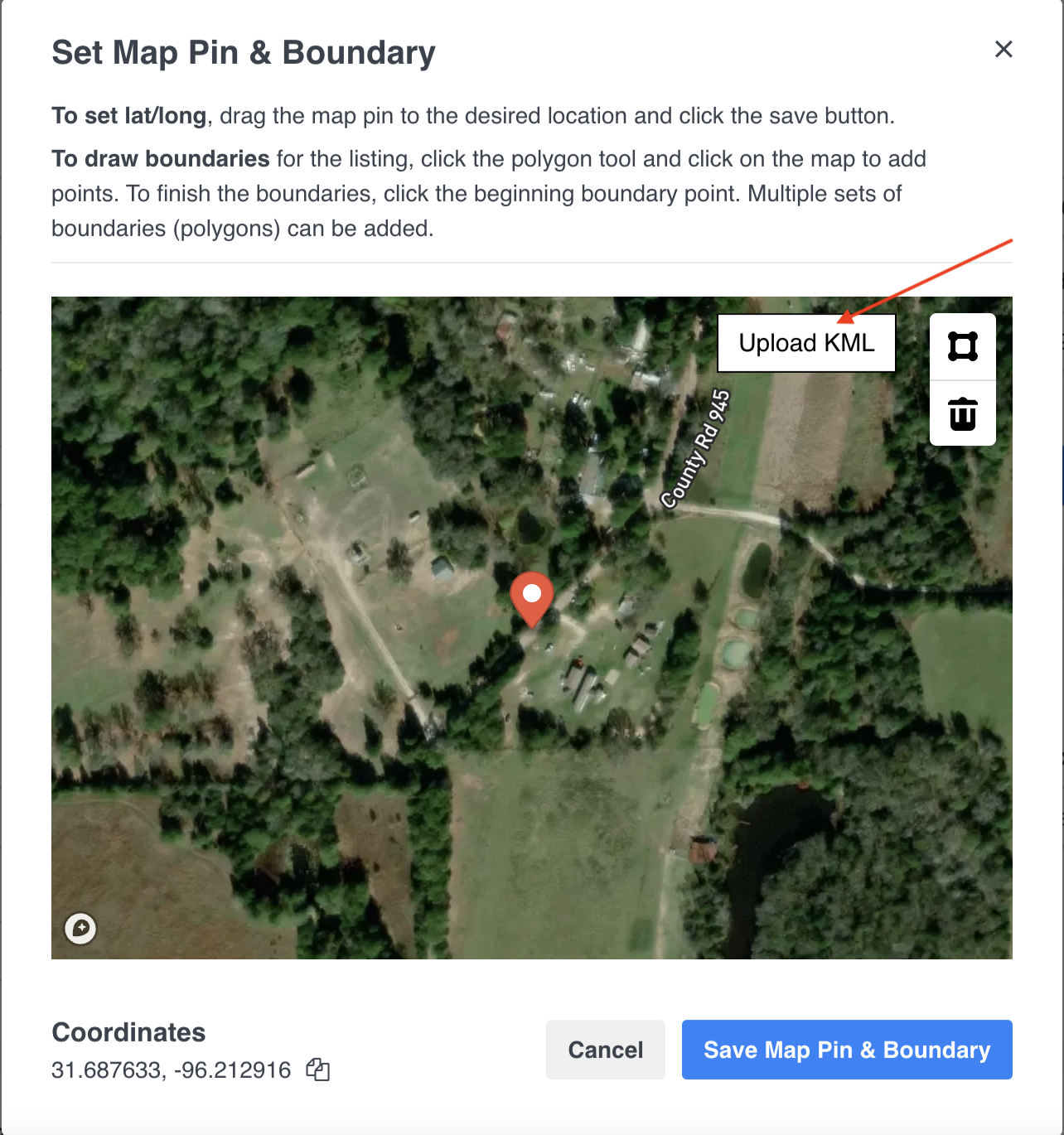 Adding a Property Boundary - REALSTACK Knowledge Base