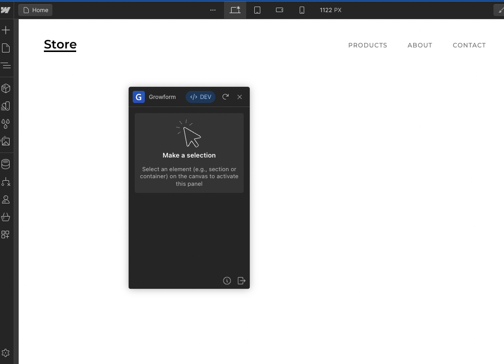 How To Use The Growform Webflow Extension - Growform Knowledge Base
