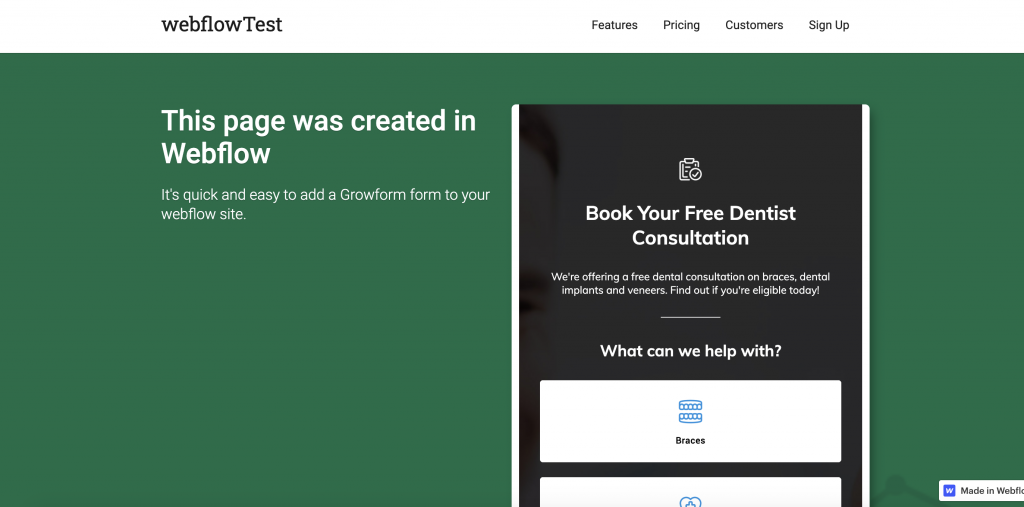 How To Embed Your Form In Webflow - Growform Knowledge Base