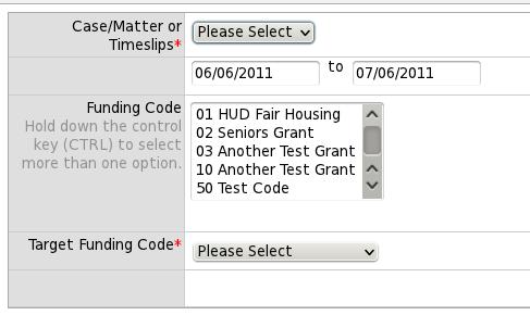Batch Funding Code Update Tool - LegalServer Help