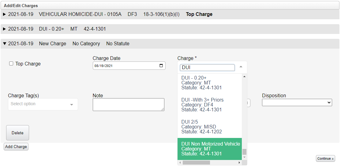 Charges - LegalServer Help