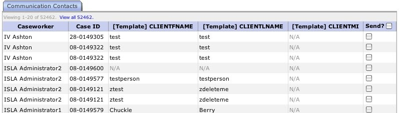 Selecting Contacts - LegalServer Help
