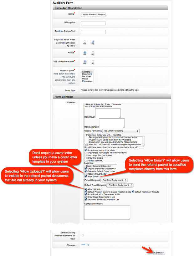 Generating a Referral Packet when Assigning a Case to a Pro Bono Advocate - LegalServer Help