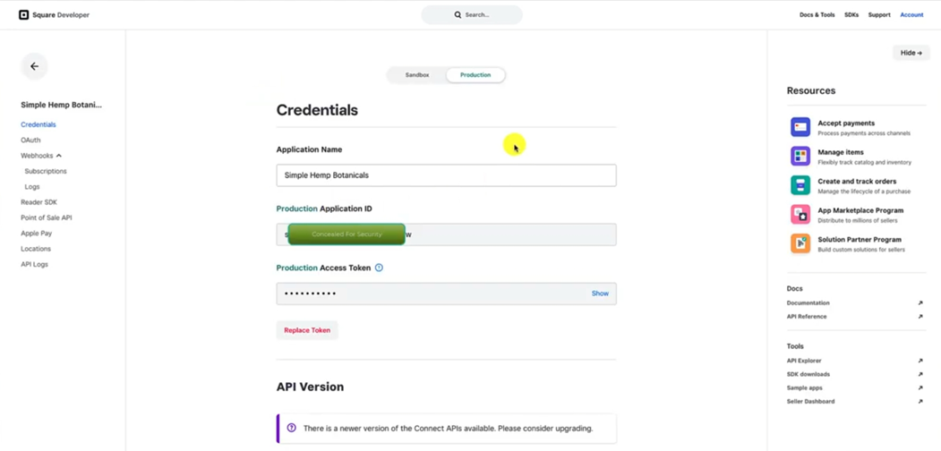 Connecting Square Merchant Account - Tiny Brander LLC Knowledge Base