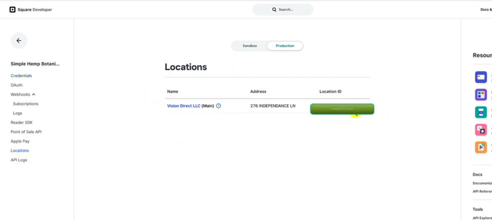 Connecting Square Merchant Account - Tiny Brander LLC Knowledge Base