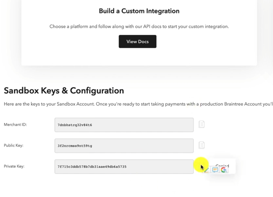 Connecting Braintree Merchant Account - Tiny Brander LLC Knowledge Base