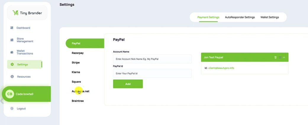 Connecting Authorize.Net Merchant Account - Tiny Brander LLC Knowledge Base Connecting Authorize.Net Merchant Account - Tiny Brander LLC Knowledge Base