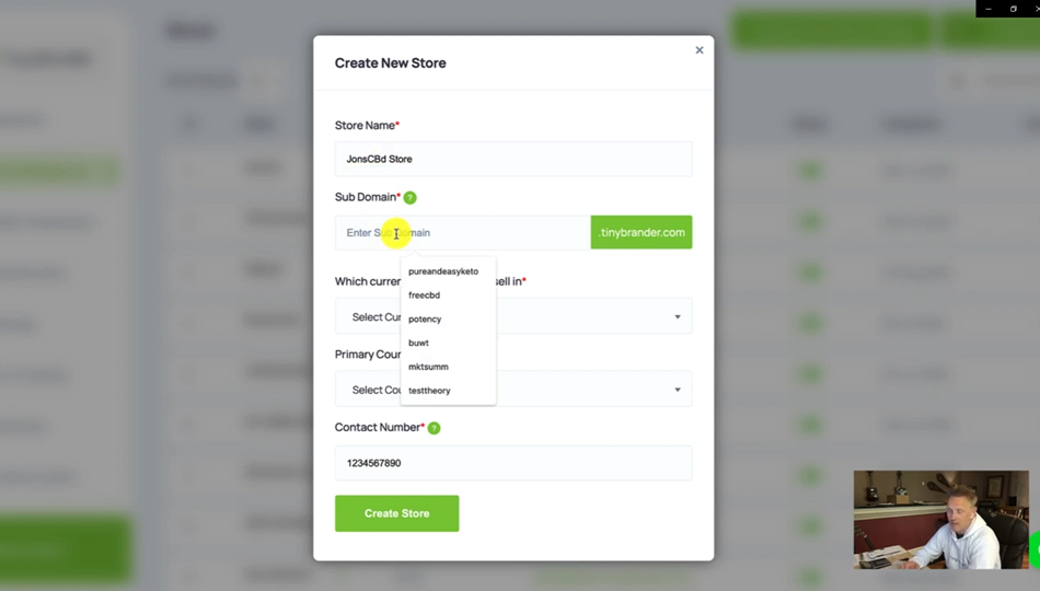 Creating Your First Store - Tiny Brander LLC Knowledge Base