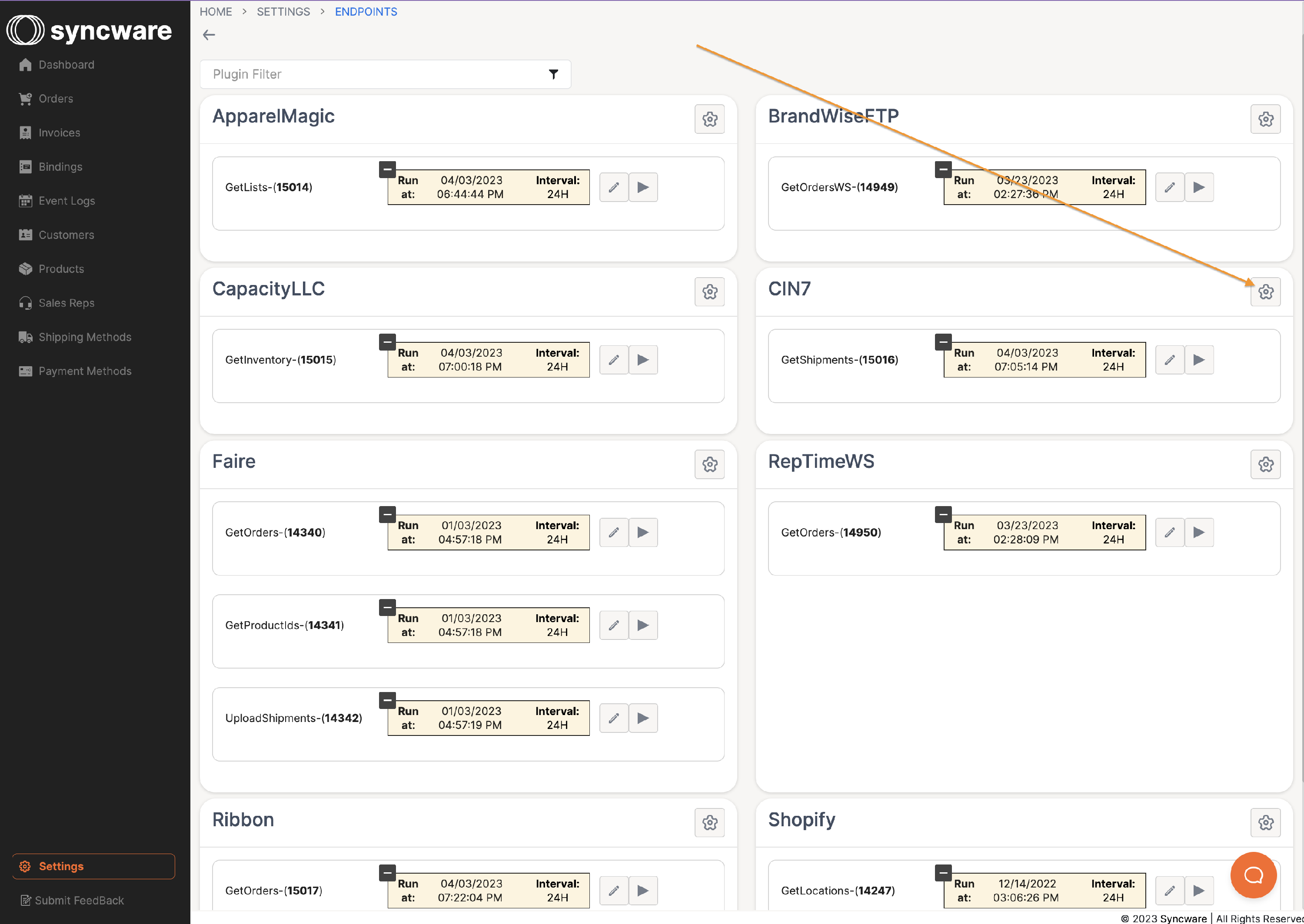 How to Connect Cin7 with Syncware - Syncware Help Center