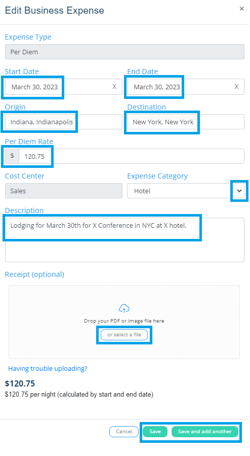 How To Submit Business Expenses - Compt Knowledge Base