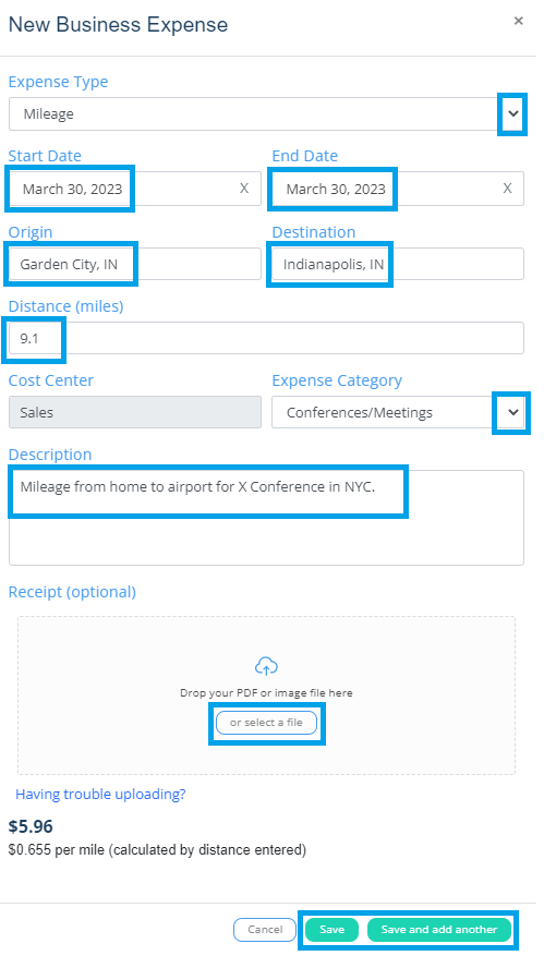 How To Submit Business Expenses - Compt Knowledge Base