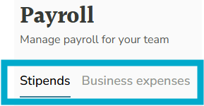 Payroll Page Redesign - Compt Knowledge Base
