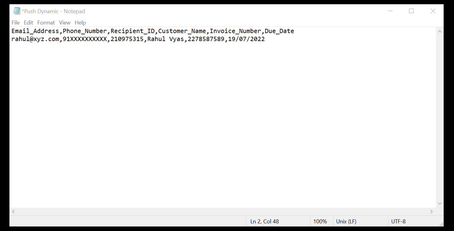 Create Push Notification Nudge - Nudge