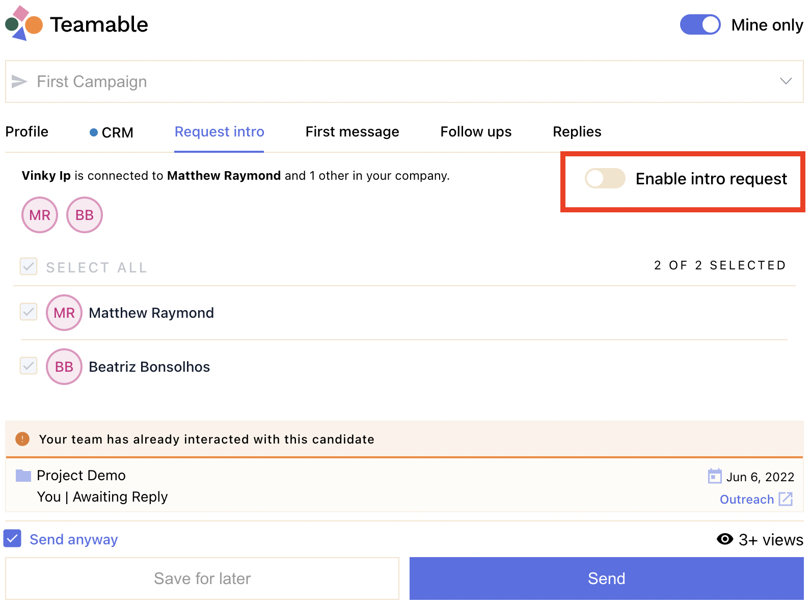 Using the Teamable Chrome Extension - Teamable Help Center