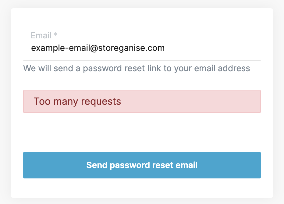 Troubleshooting admin login issues - Storeganise Help