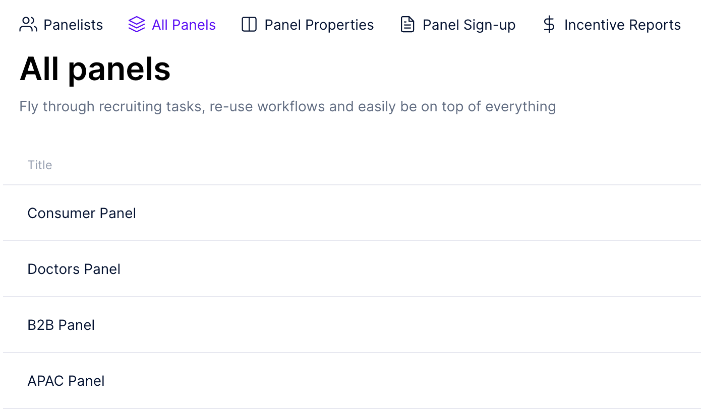 Multiple Panels - Panelfox Documentation
