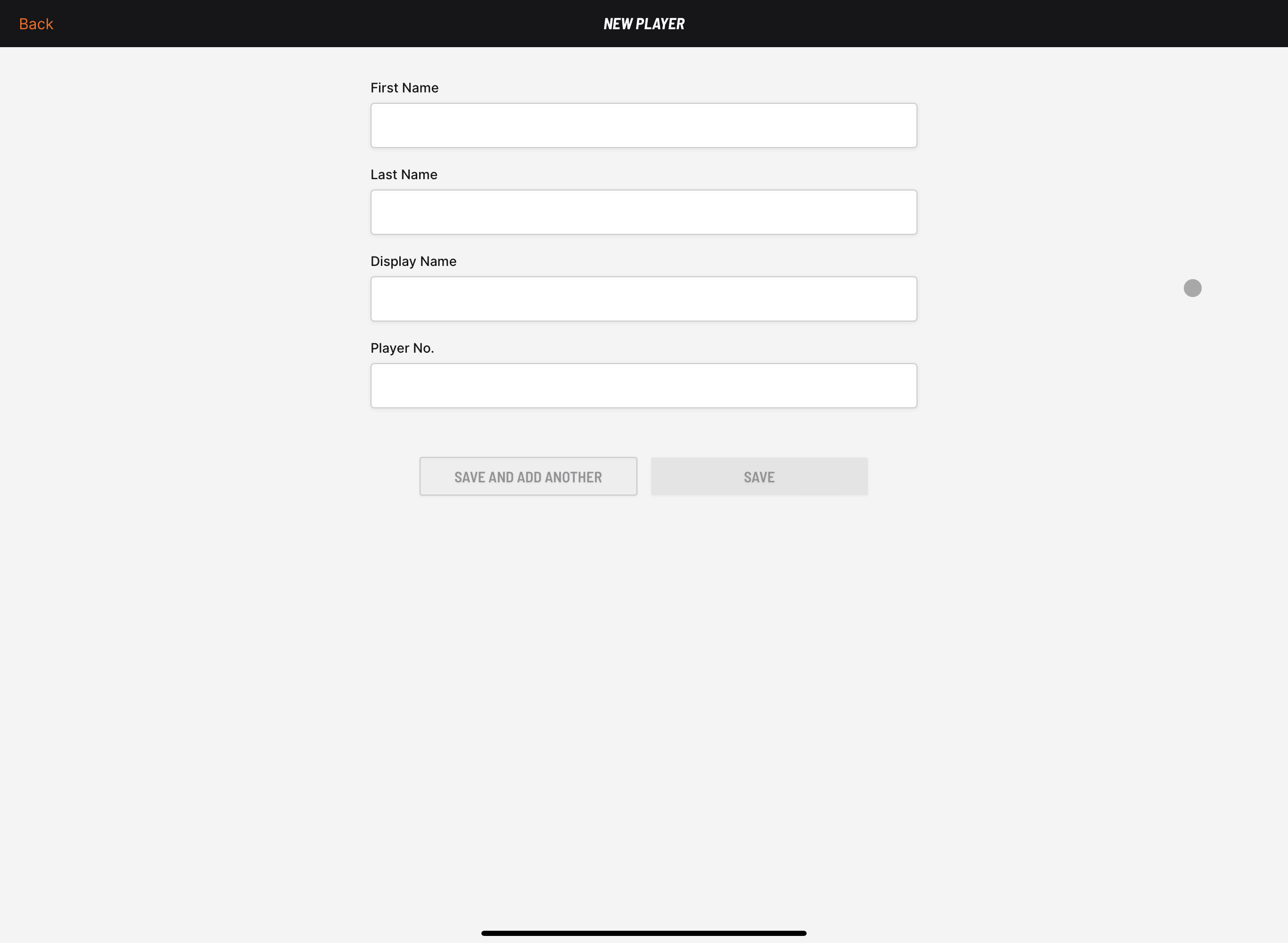 Adding Players - Rookie Me Play