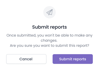 Submitting a report - Training provider Knowledge Base