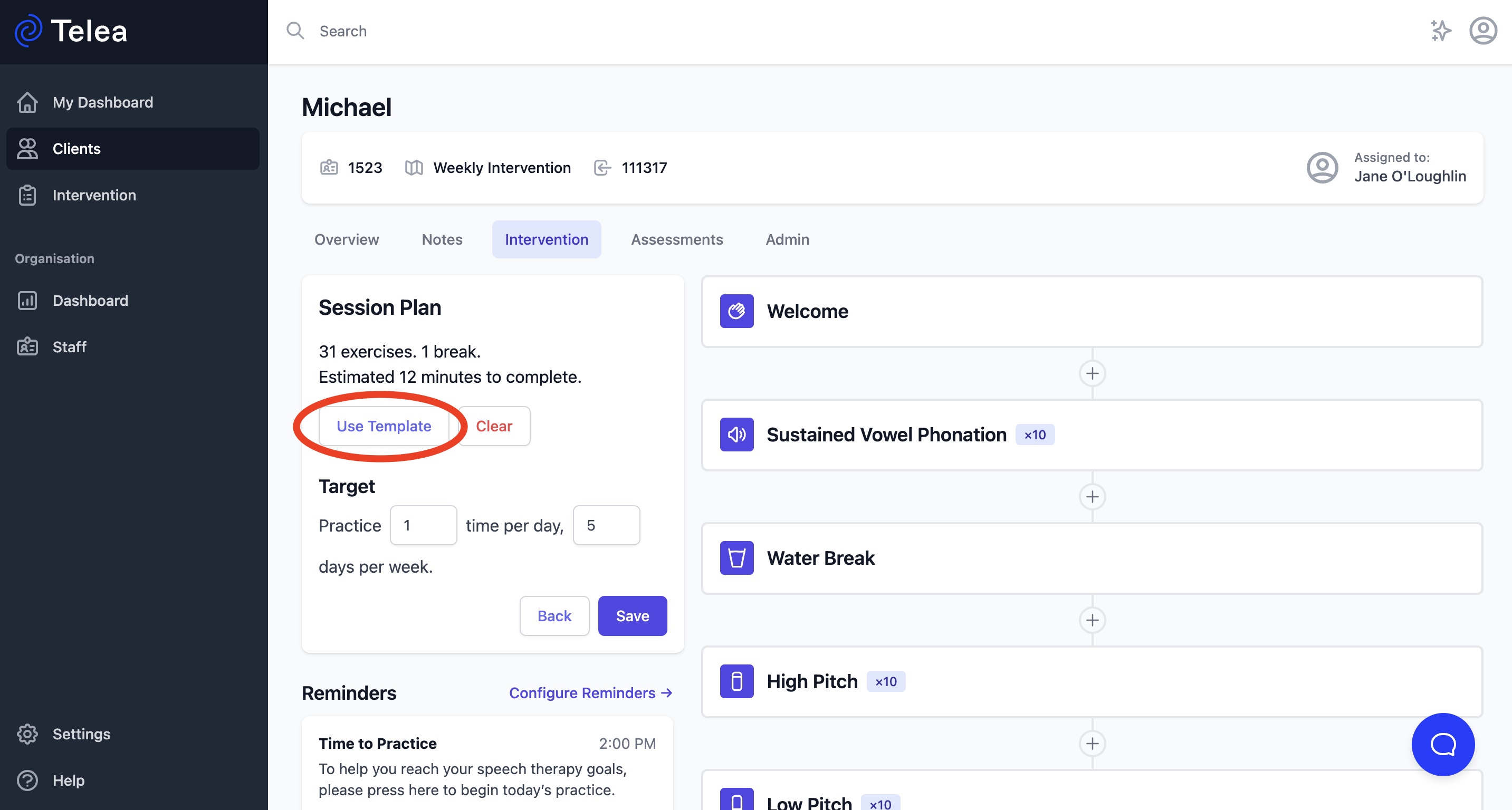 How to Create Session Plan Template - Telea Knowledge Base