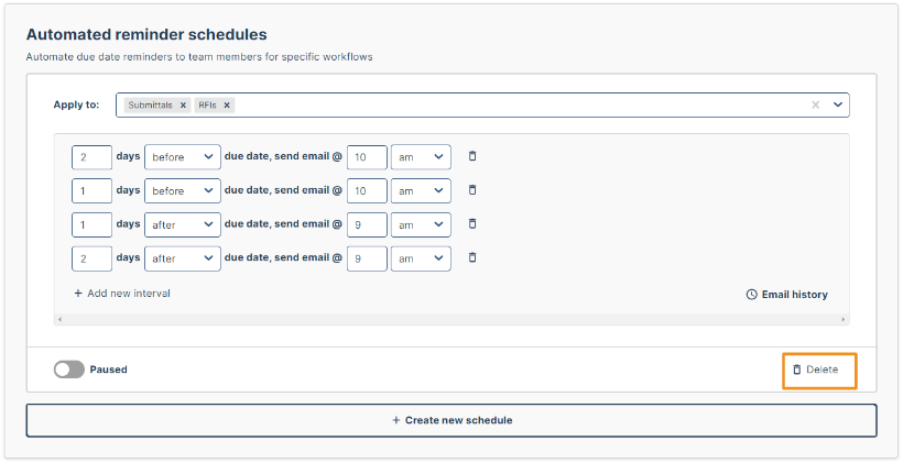 Reminder Schedules - Part3 Help Center