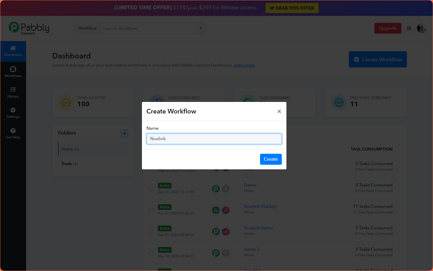 How to Setup Pabbly Automation to Auto-Post to Social Media - Nuelink