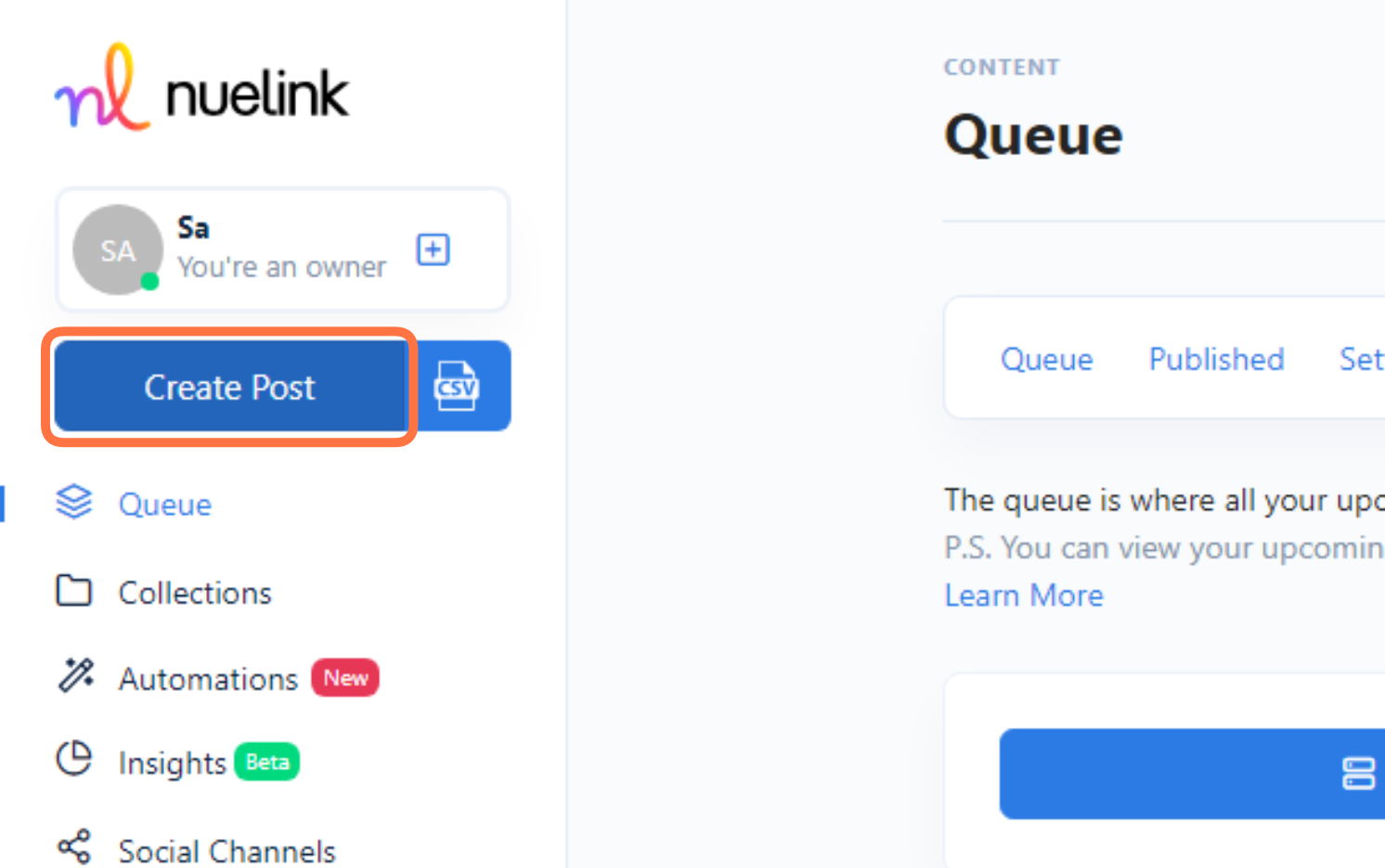 How to Create a Pin Post - Nuelink