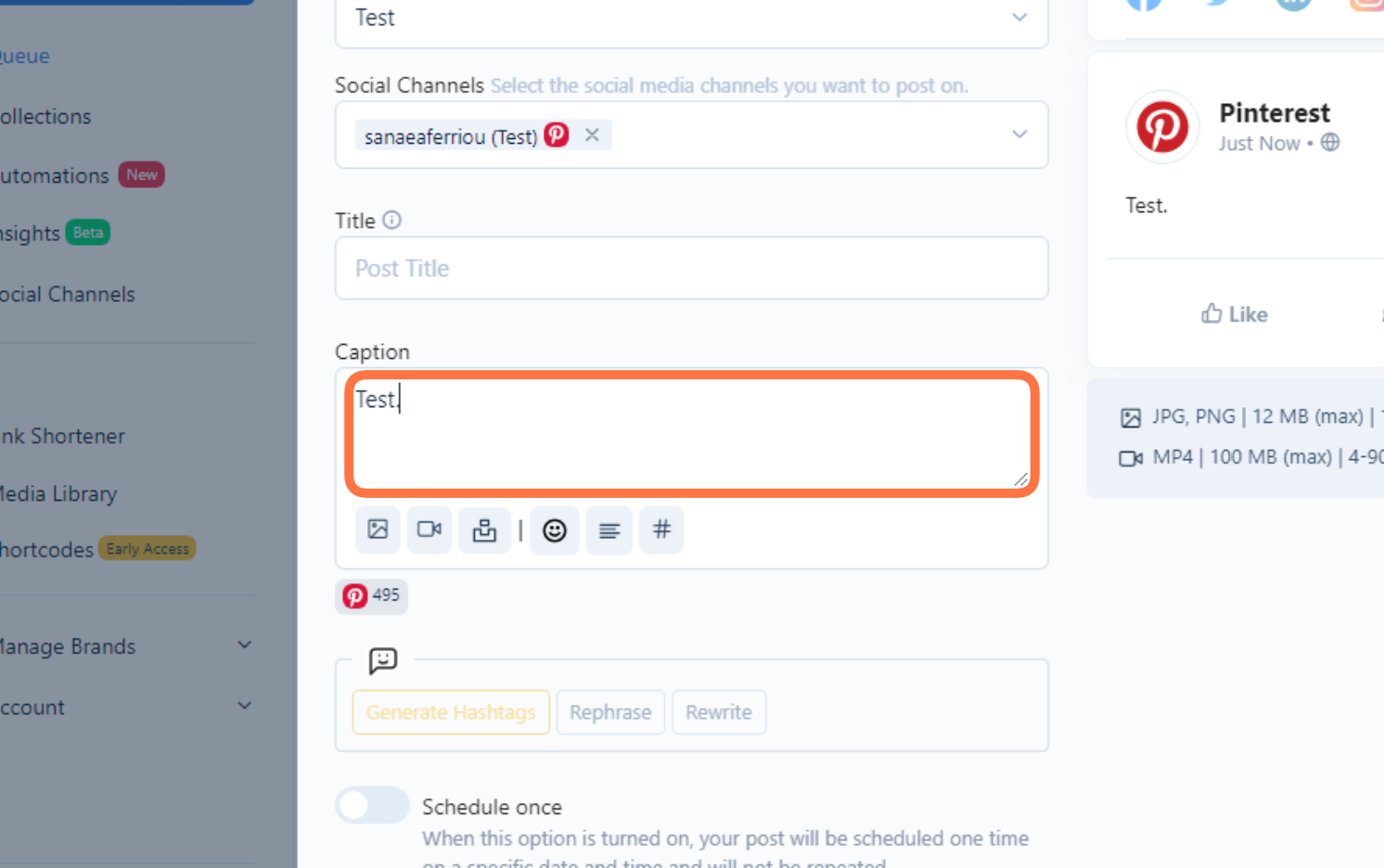 How to Create a Pin Post - Nuelink