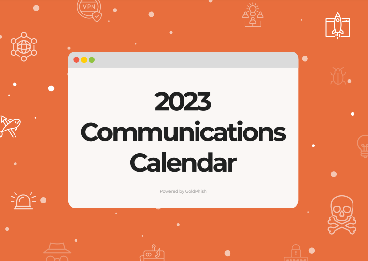 2023 Comprehensive Internal Communications Calendar - Support Centre