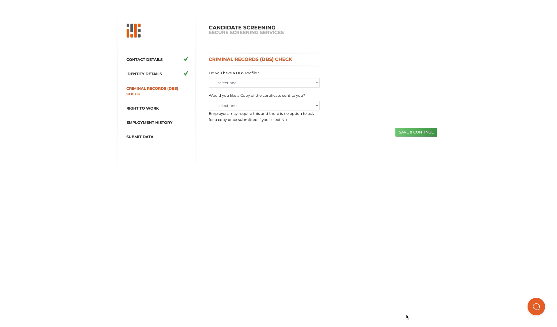 DBS Profile Check - Secure Screening Services Knowledge Base