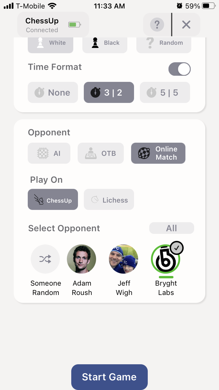 How to Challenge a Friend From the ChessUp Community - ChessUp Knowledge Base