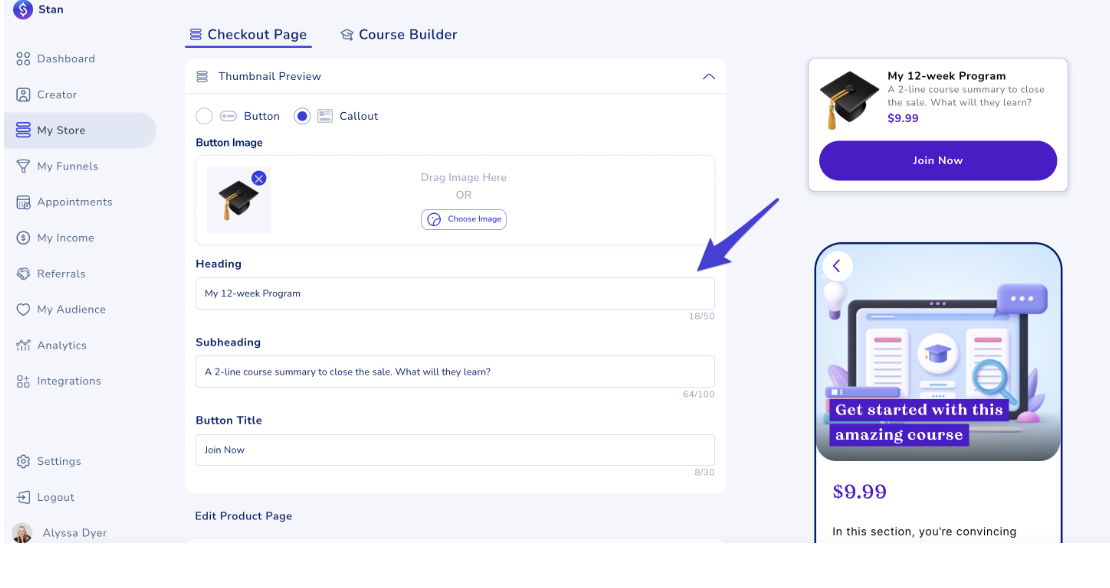 eCourse Product - Stan Store Help Center