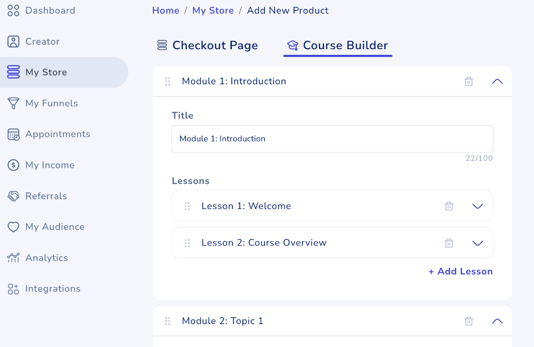 eCourse Product - Stan Store Help Center