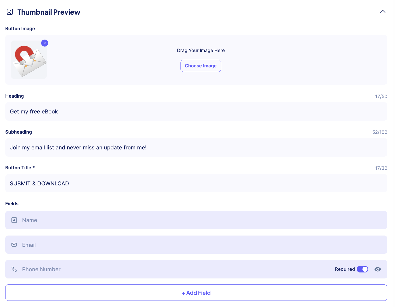 Collect Emails & Applications Product - Stan Store Help Center
