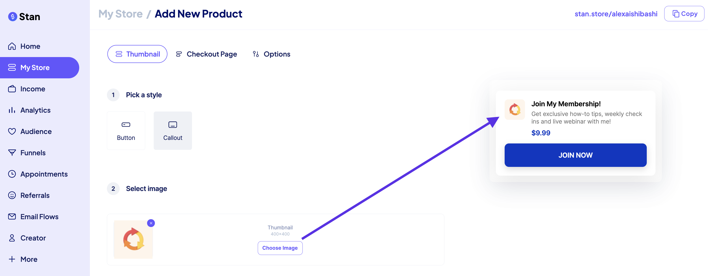 How to Create a Recurring Membership Product - Stan Store Help Center