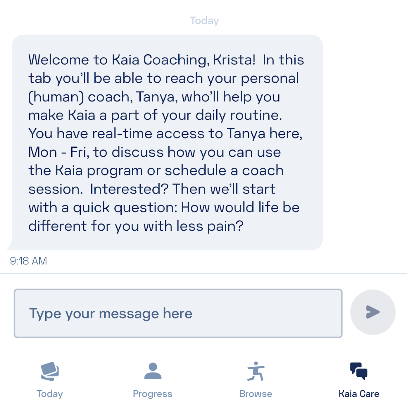 What to Expect: Your First Few Sessions - Kaia Health Help Center