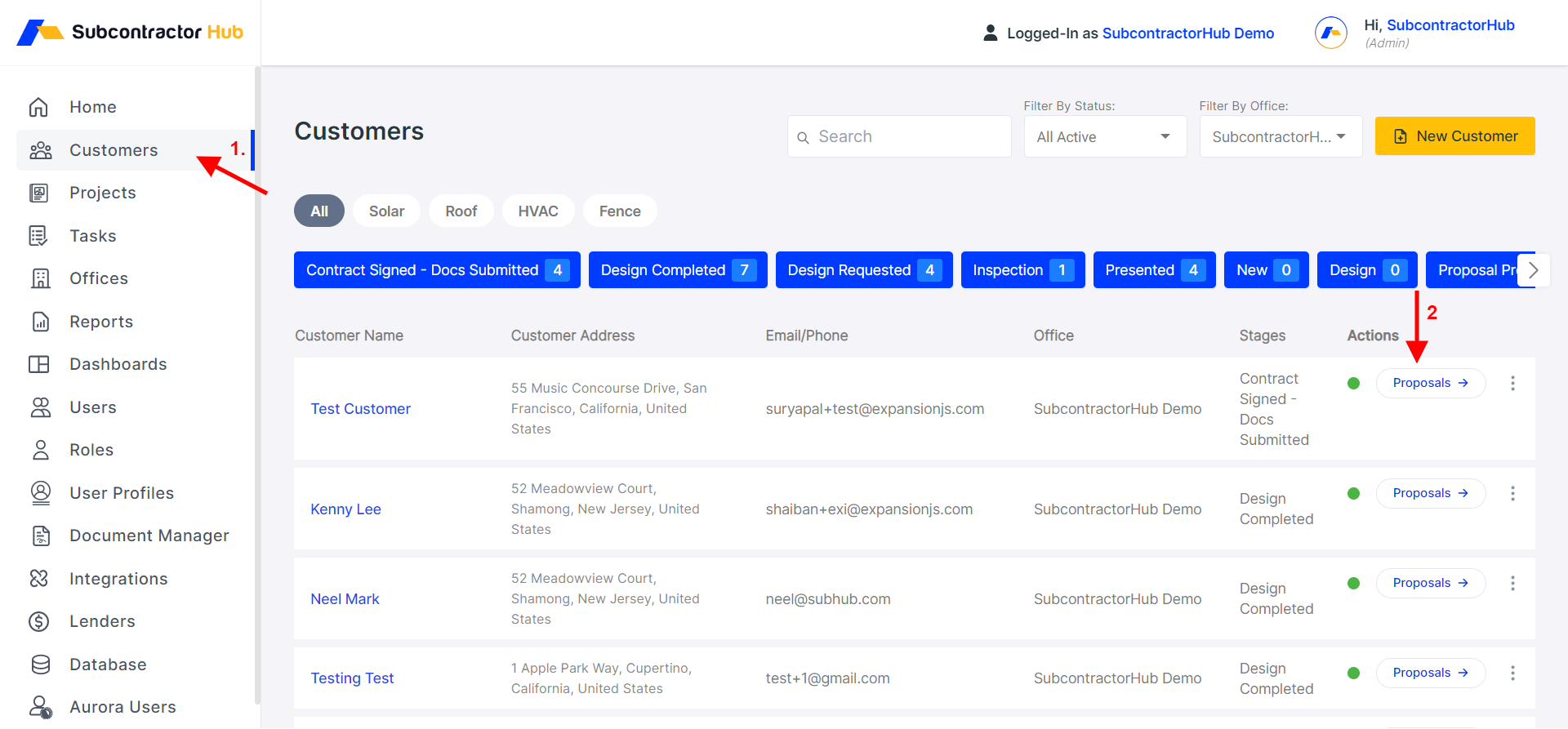 Change Your Proposal Stages - SubcontractorHub Knowledge Base