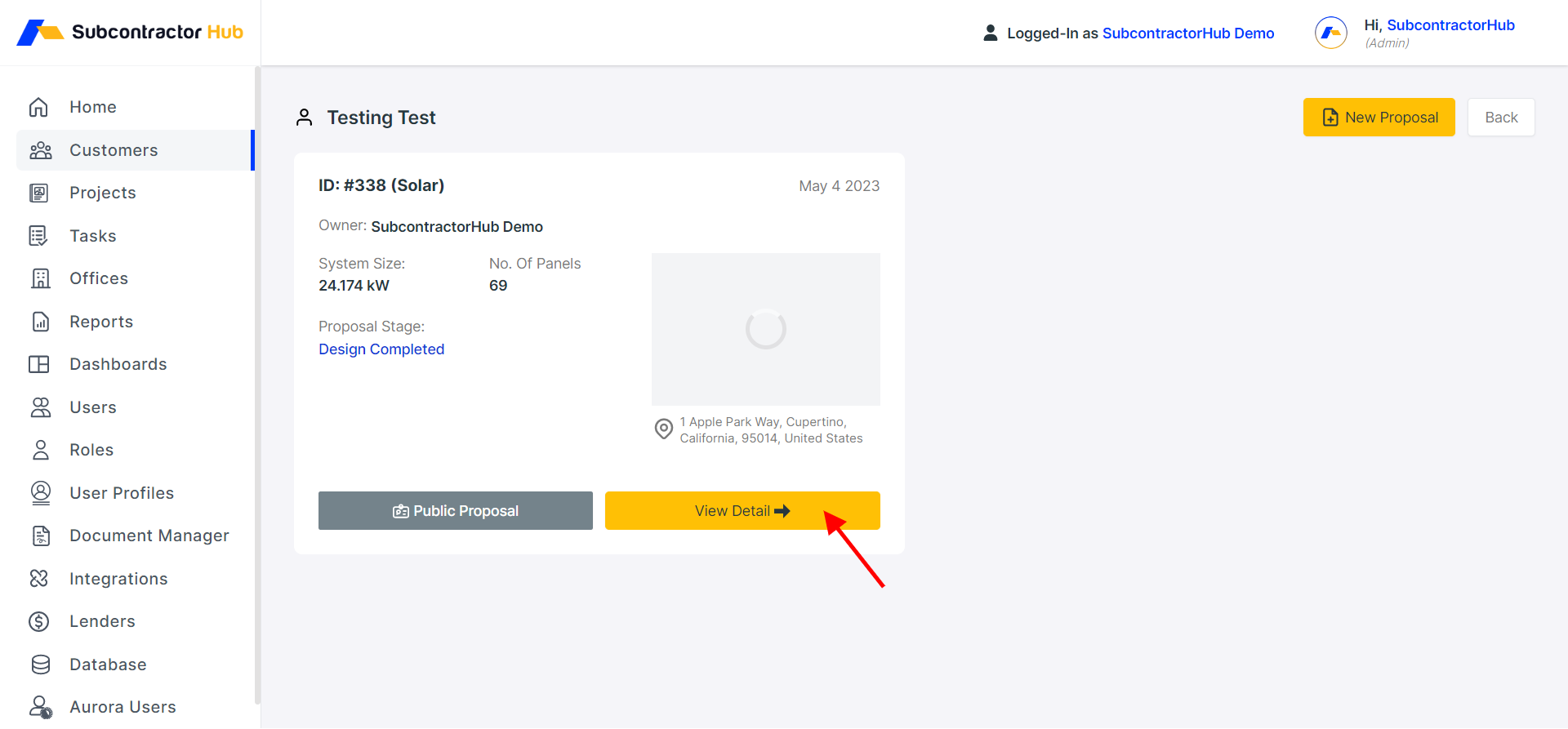 Manage Proposal Stages - SubcontractorHub Knowledge Base