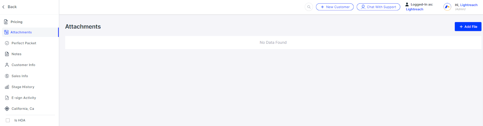 LightReach Sales Walkthrough - SubcontractorHub Knowledge Base