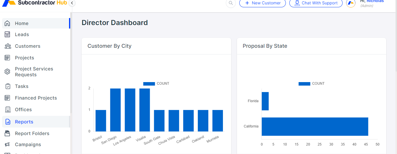 How to build a report - SubcontractorHub Knowledge Base