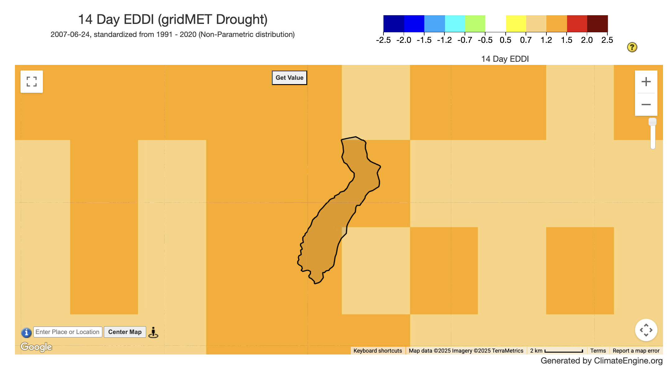 Accessing Drought & Fire Indicators - ClimateEngine.org Support