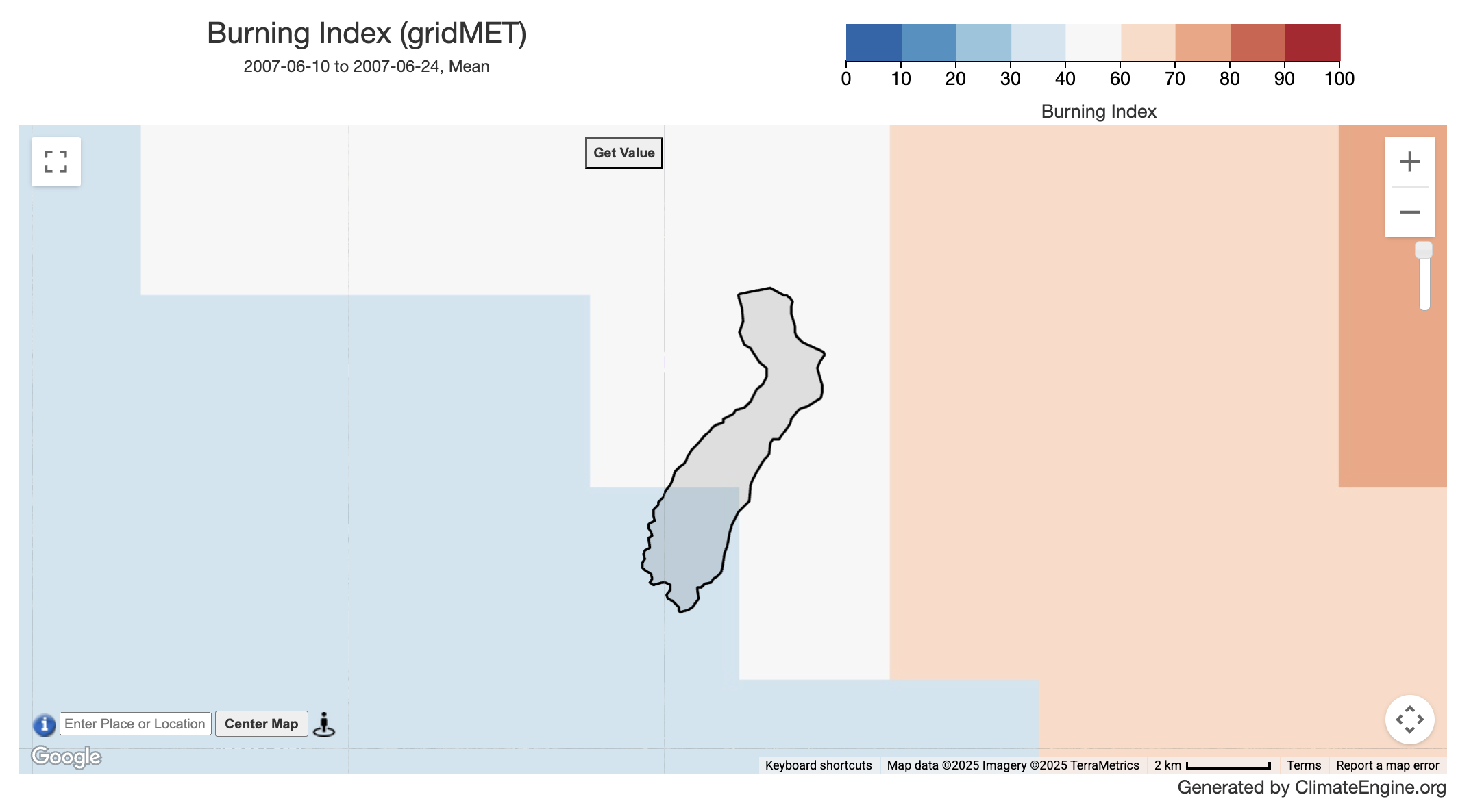 Accessing Drought & Fire Indicators - ClimateEngine.org Support