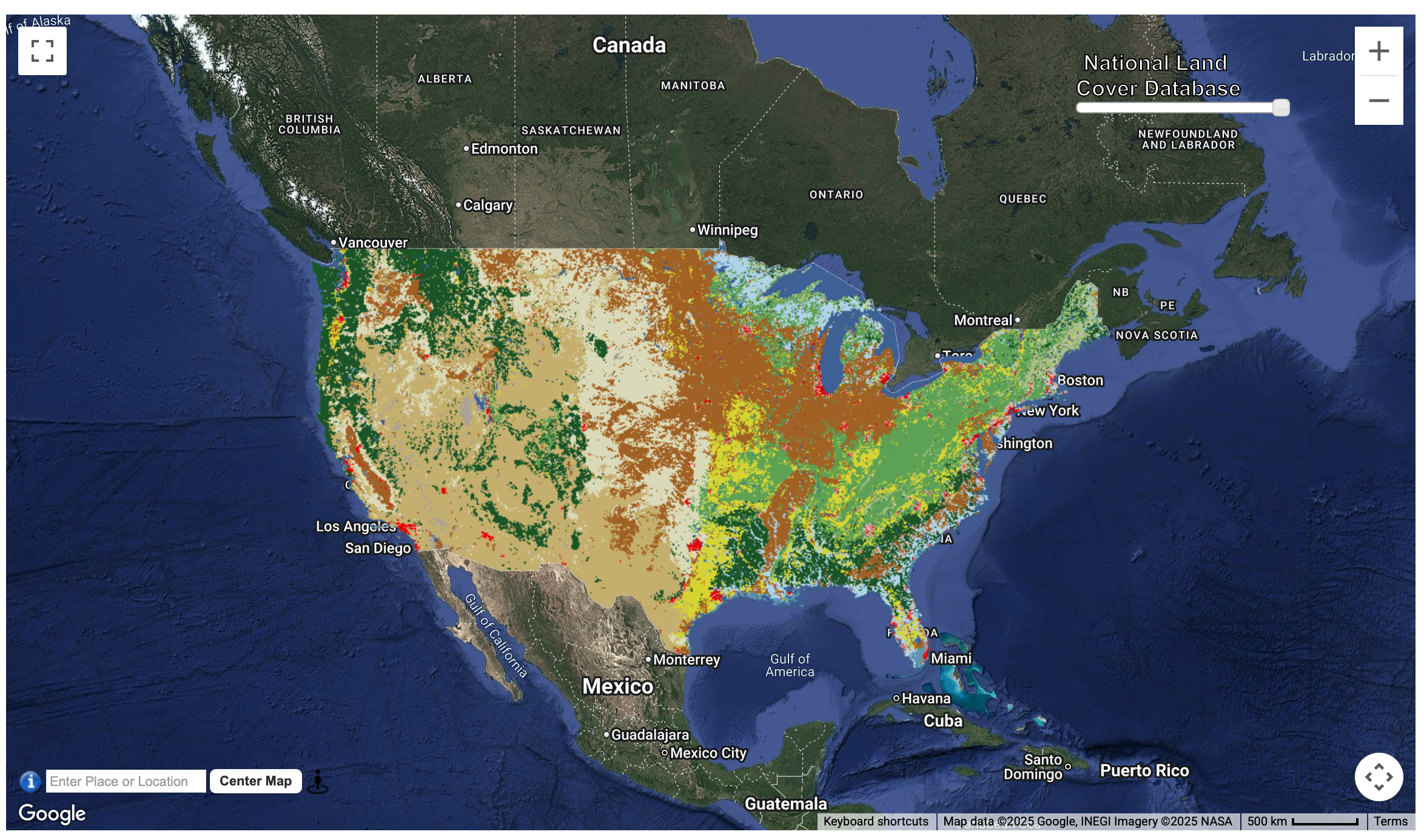 National Land Cover Database - ClimateEngine.org Support
