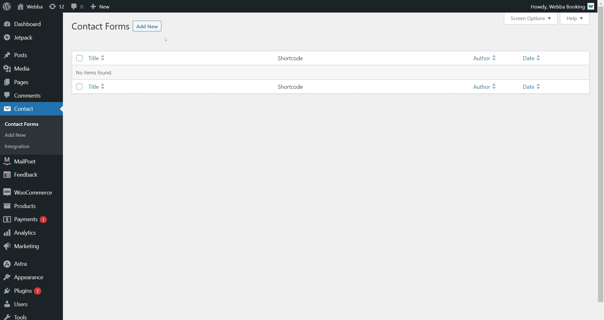 Custom form fields - Webba Booking Knowledge Base