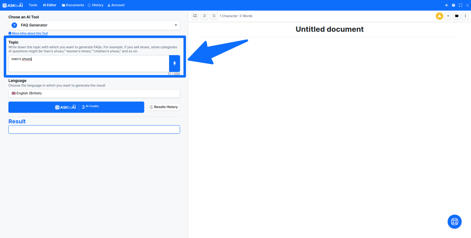 Faq Generator Asktoai Knowledge Base 