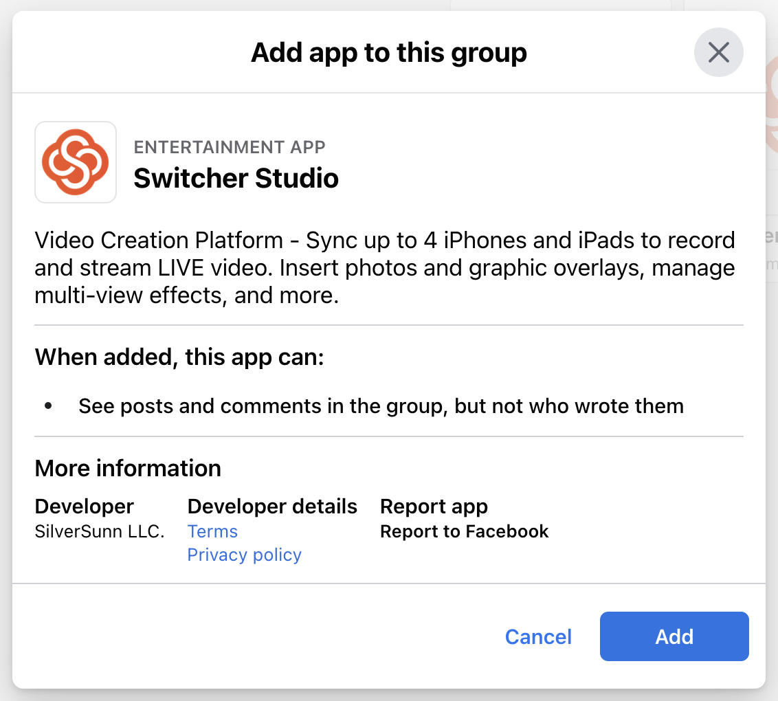 How to Livestream to a Facebook Group - Switcher Studio Help Center