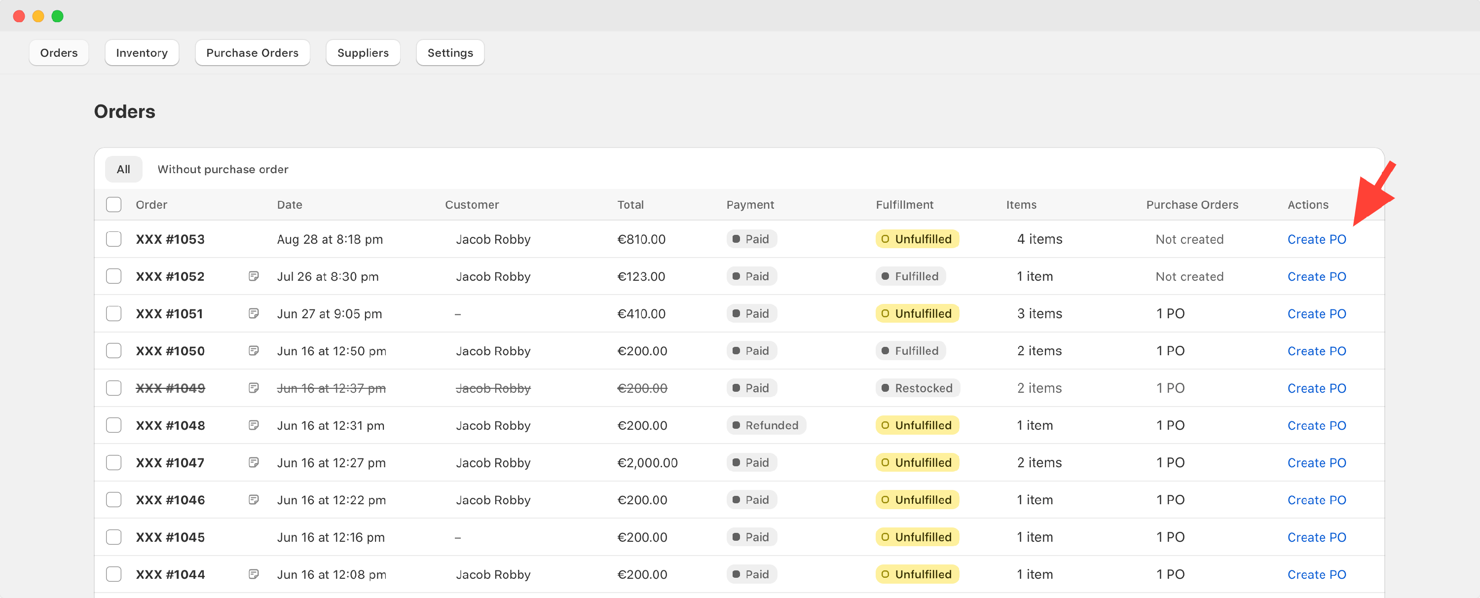 How to include Shopify order metafields in a PO - Magic Bits Knowledge Base