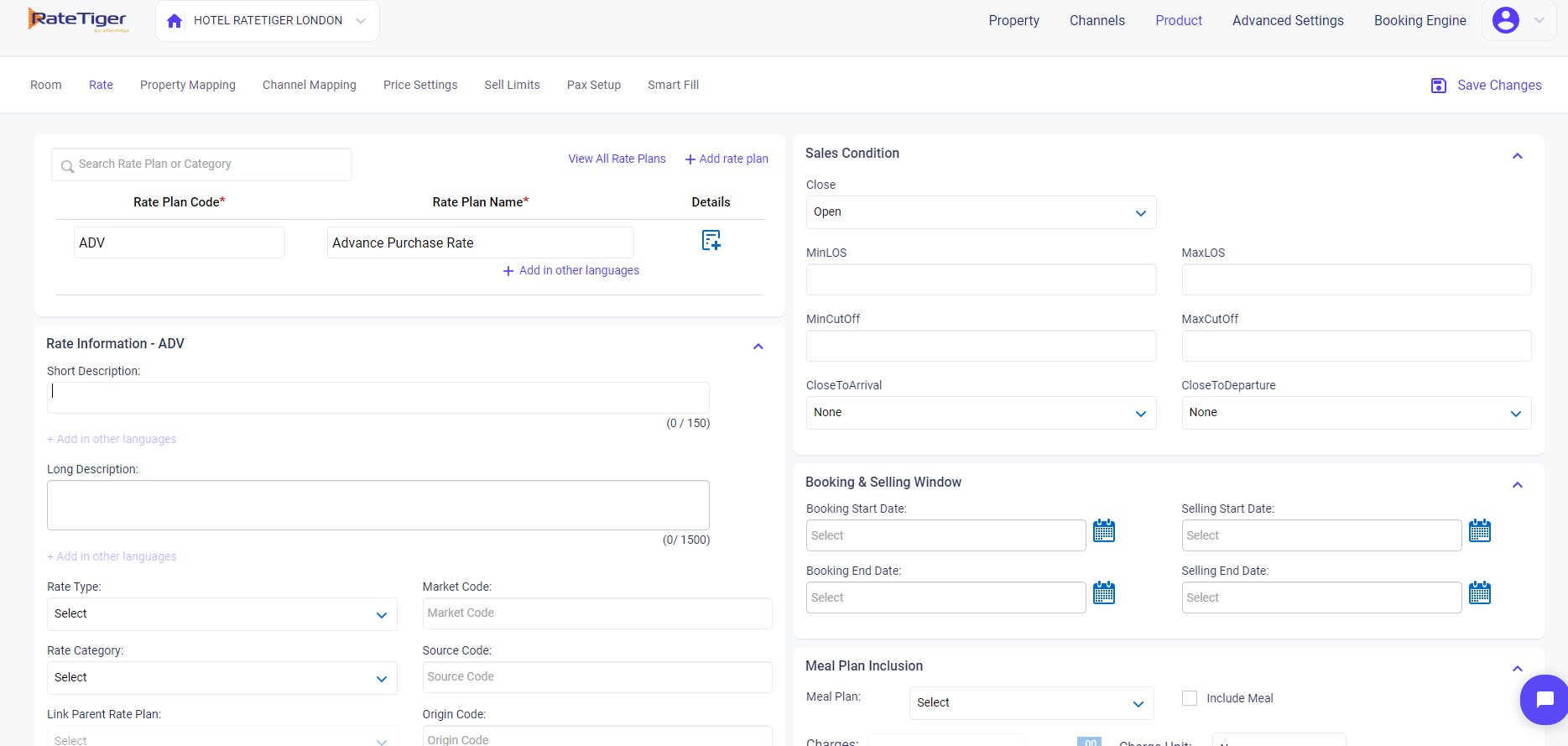 How to create Rate plans ? - eRevMax Knowledge Base